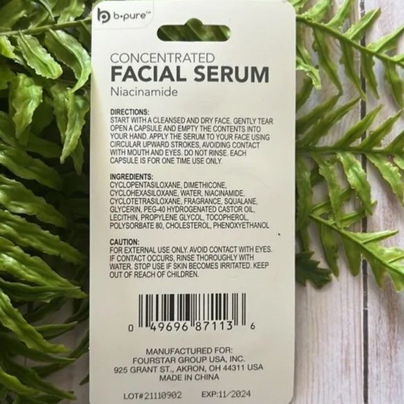 B-Pure | Skincare | Bpure Concentrated Facial Serum Niacinamide For ...